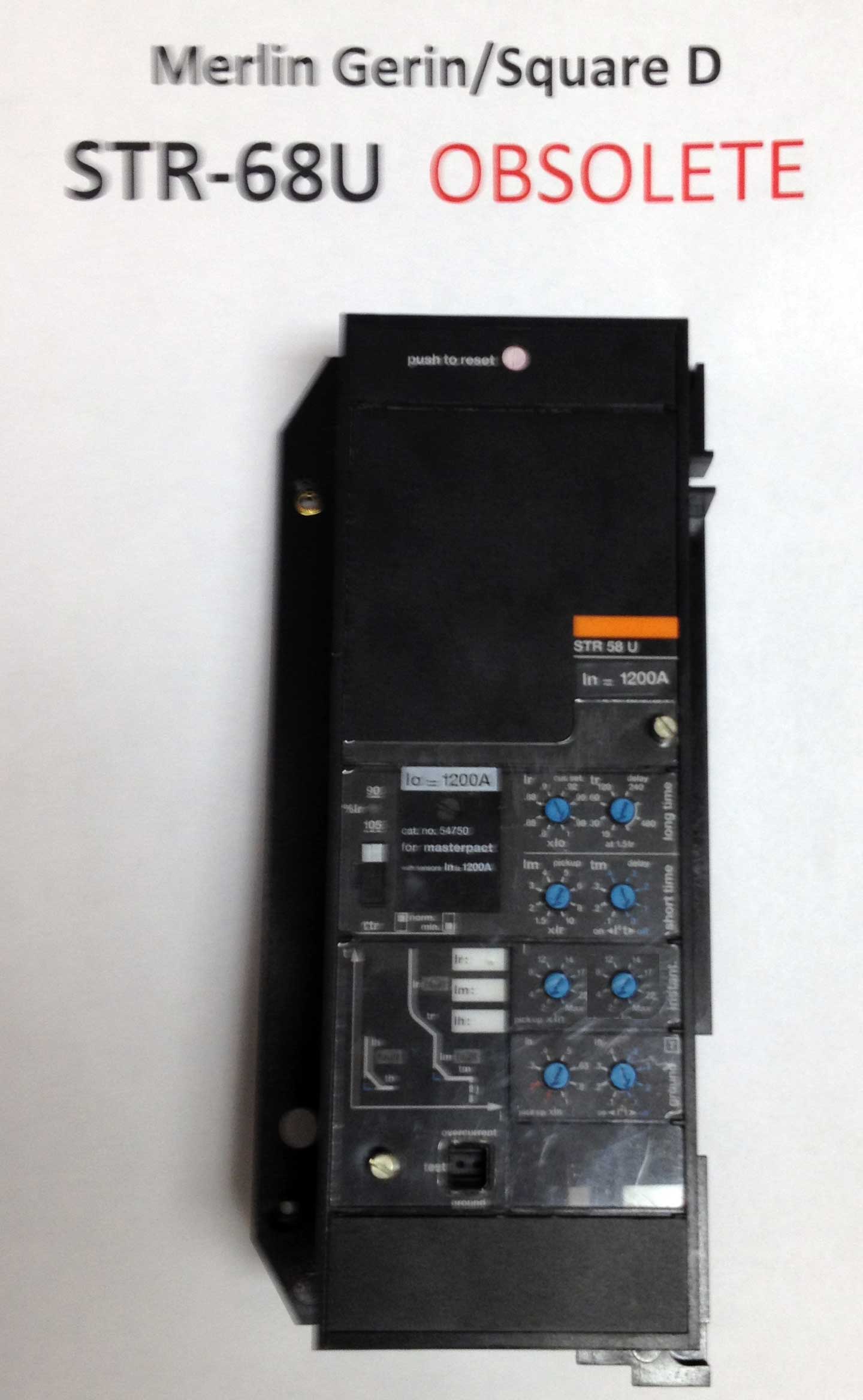 STR-68U - ETC-12 Trip Units, Satin ETC Retrofit Kits - ETC Technologies